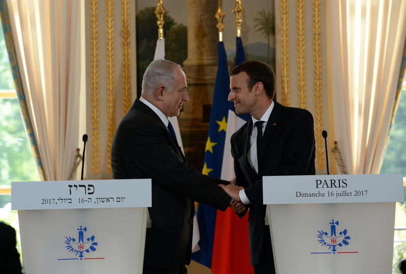 Emmanuel Macron à Benyamin Netanyahu : « Nous partageons le même ...