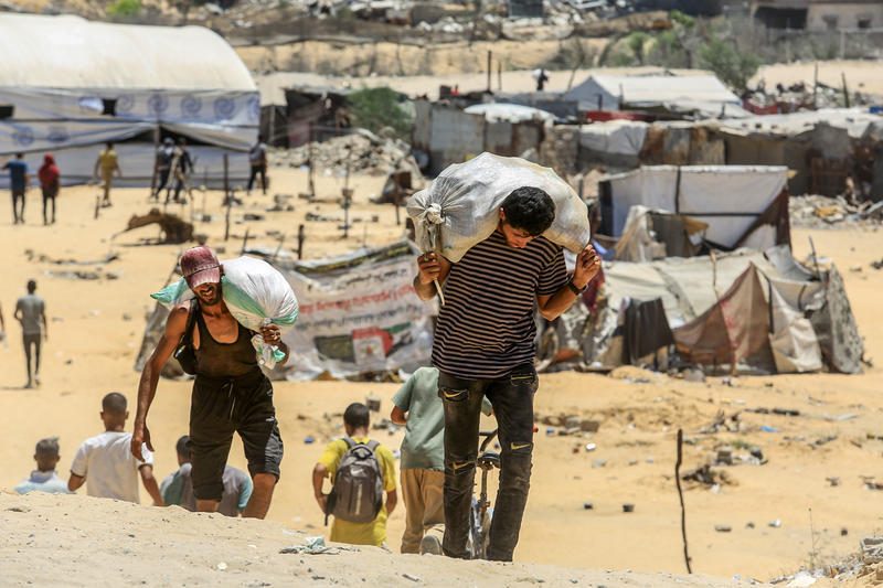 Gaza : Israël finalise deux nouveaux centres de distribution ...