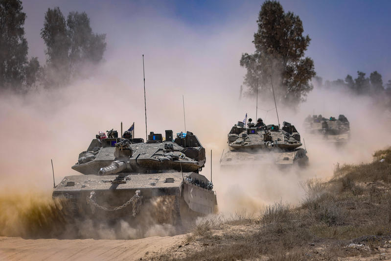 Pour la première fois, le chef d’état-major Eyal Zamir et le commandant ...