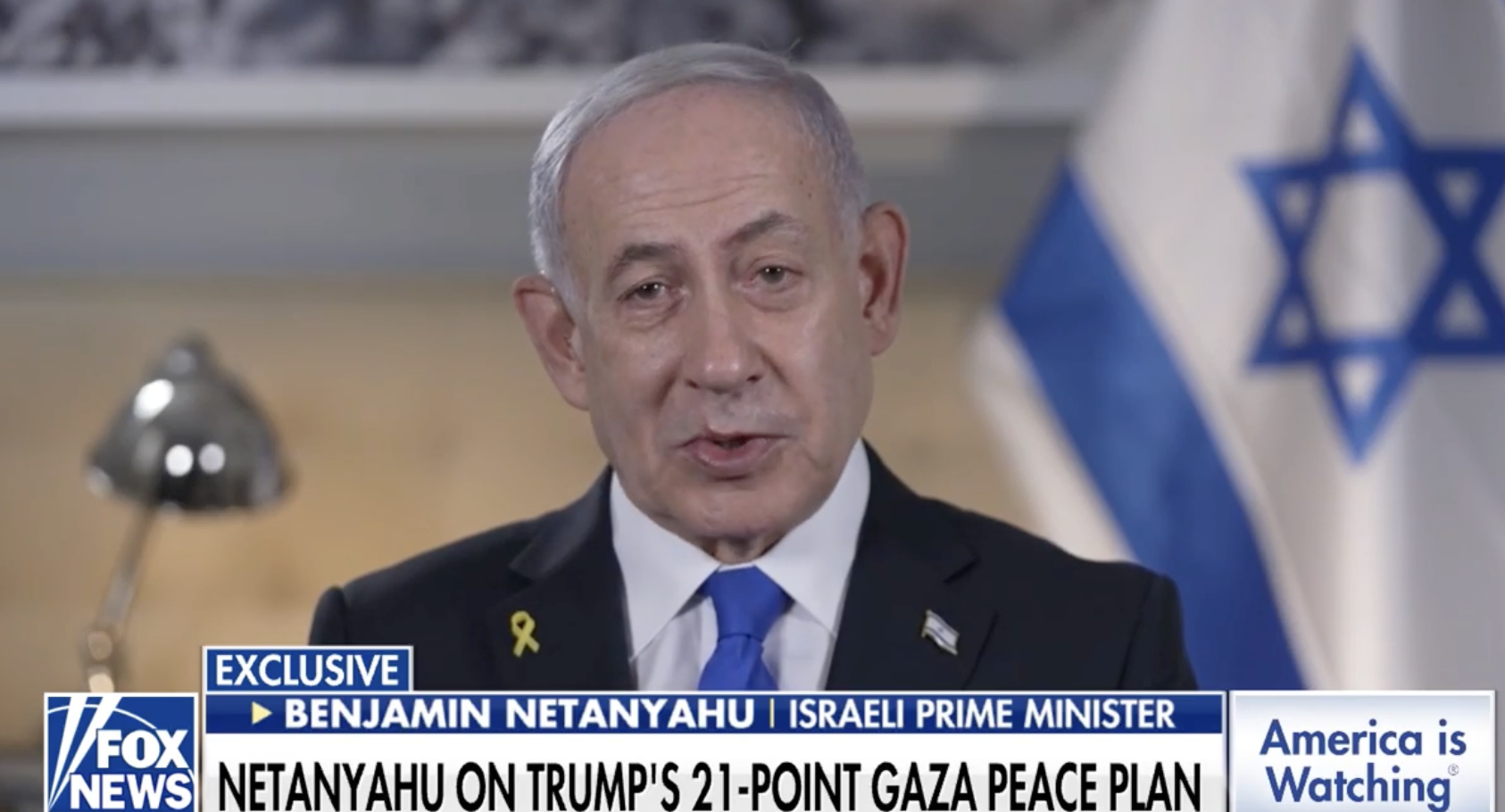 Première réaction de Netanyahu au plan américain en "21 "points"